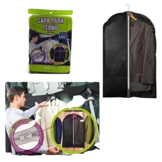 Capa para terno roupas Protetora camisa roupas geral Anti Mofo Com ...