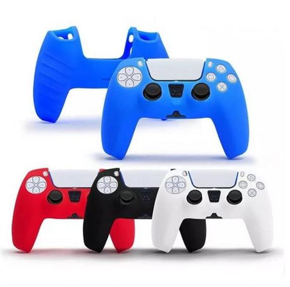 Capa Protetora para Controle PS5 Em Silicone Lavável - Dobe - Outros ...