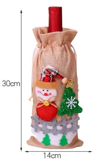 Capa Temática de Natal para Garrafas de Vinhos e Espumantes - PAZZIO ...