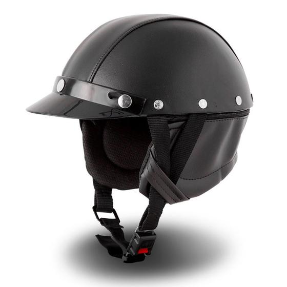 Capacete Aberto Custom Old Vintage Retro Pro Tork Coquinho Masculino ...