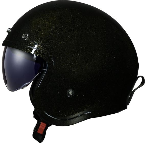 Capacete Aberto Ls2 Spitfire OF599 Disco Preto Custom Retro - Capacete ...