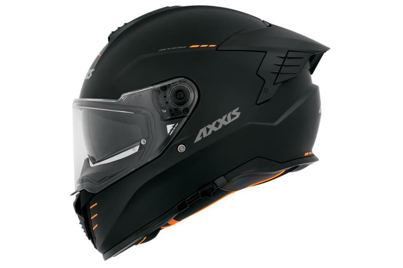 Capacete Axxis Importado Espanha Original Hawk Evo Sv preto fosco ...