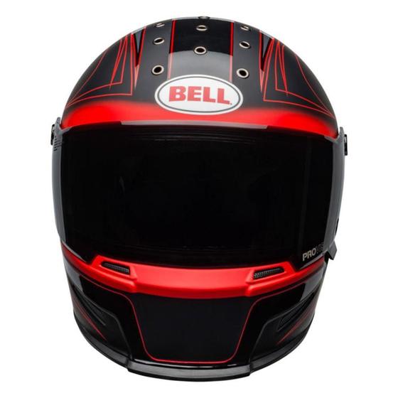 Capacete Bell Eliminator Hart Luck Matte Preto Vermelho 58 - Bell ...