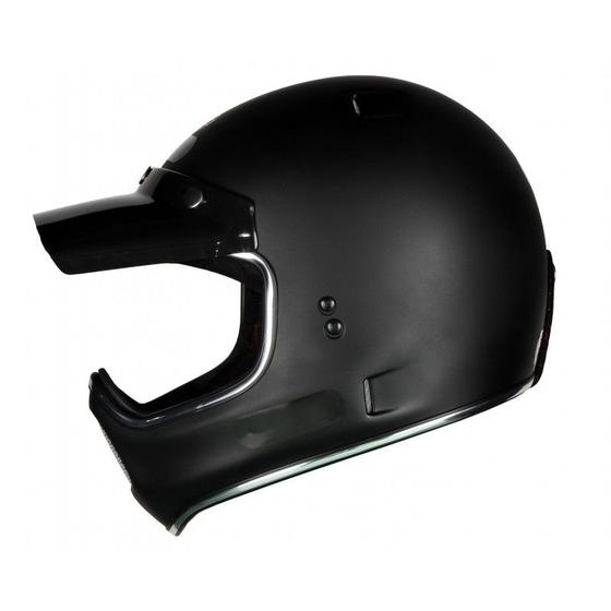Capacete Bieffe Old School Moto X Classic Preto Fosco - Capacetes de ...