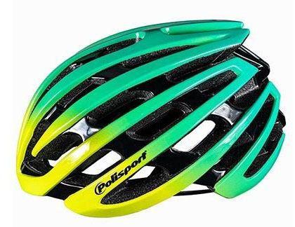 Capacete Bike Ciclismo Polisport Light Road Mtb Speed Azul Amarelo ...