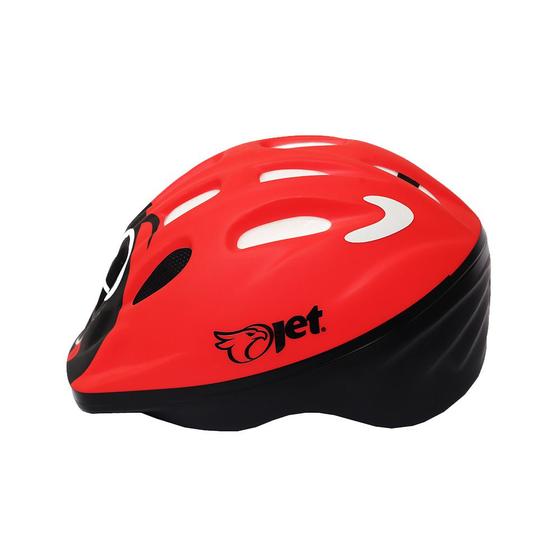 Capacete Bike Infantil Jet Tomcat Ladybug Ciclismo Patins - Jet ...