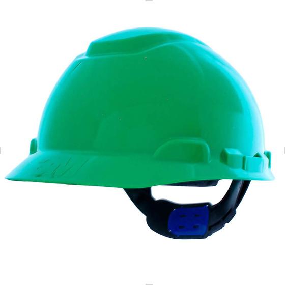 Capacete de Segurança Simples Verde 3M - Capacete de Segurança ...