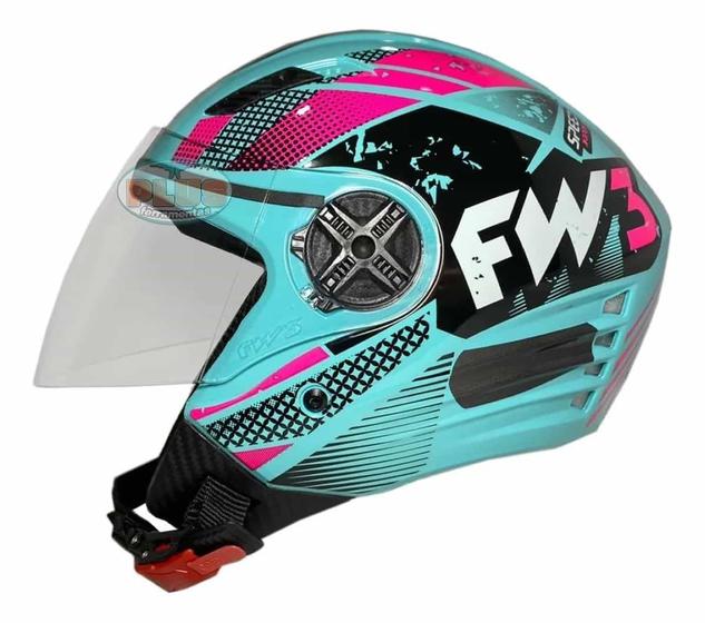 Capacete Fw3 Aberto X Open Speed Original Aprovado Inmetro - Capacetes ...