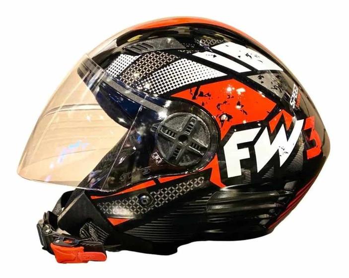 Capacete Fw3 Aberto X Open Speed Original Aprovado Inmetro - Capacetes ...