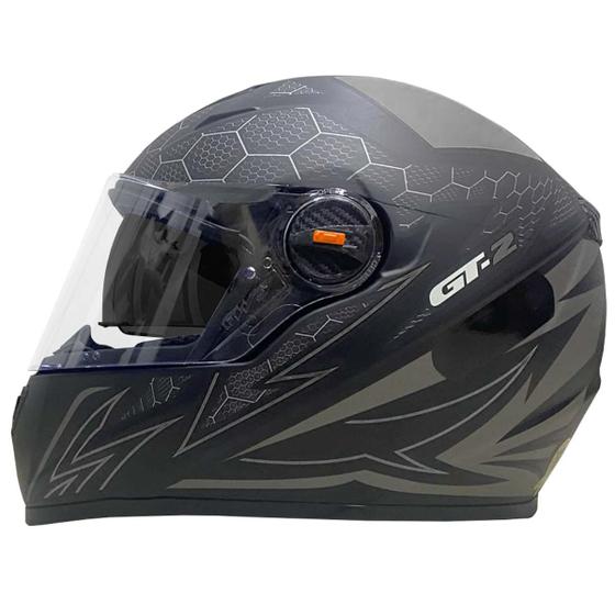 Capacete Fw3 Óculos Interno Gtx Preto Fosco - Capacetes de Moto ...