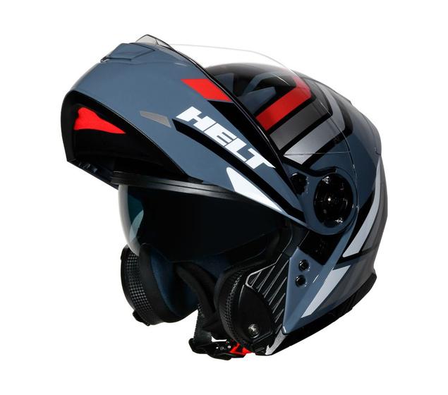 Capacete Helt Hippo Glass Hunter Cinza - Capacete de Moto - Magazine Luiza