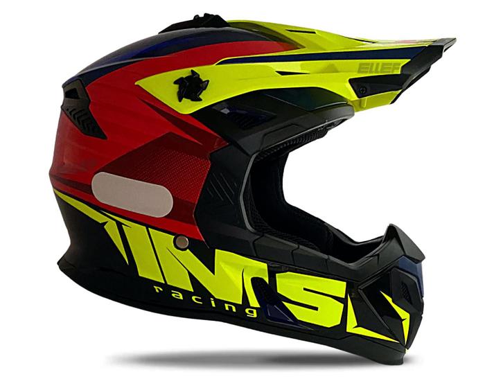 Capacete Ims Trilhas Motocross Bike Competição 58 Lançamento Reforçado ...