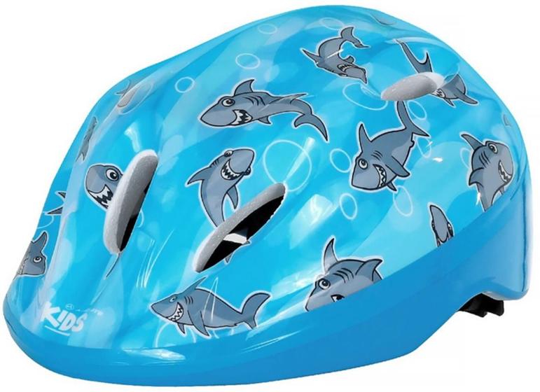 Capacete Infantil Absolute Shake Tubarao Tam. P (48-52cm) - Capacete de ...