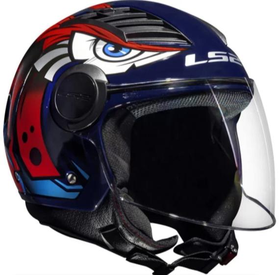 Capacete ls2 airflow of562 tribal azul tam 60 - Capacetes de Moto ...