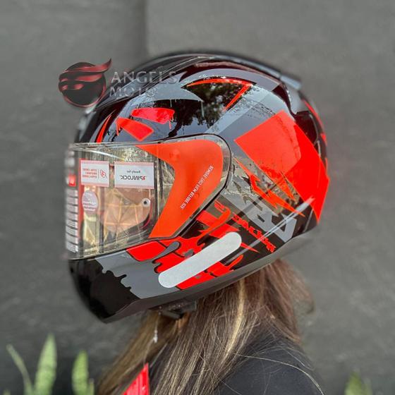 Capacete Ls2 Ff353 Rapid Tagline Black Orange - Capacete de Moto ...