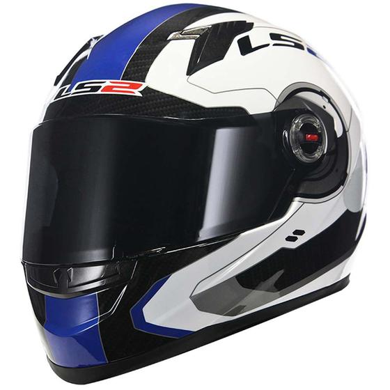 Capacete LS2 FF358 Atmos Azul - Capacetes de Moto - Magazine Luiza