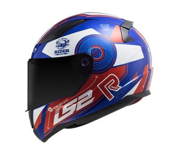 Capacete LS2 Rapid Stratus Blue/Red/White - Capacetes de Moto ...