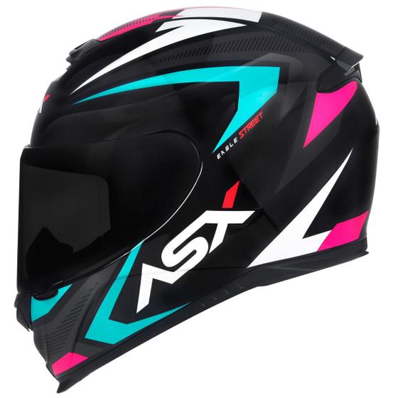 Capacete Motociclista Axxis/ASX Eagle Street Novo Lançamento Esportivo ...