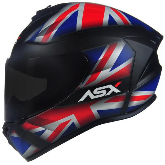 Capacete Novo Axxis ASX Draken UK Esportivo Masculino Feminino ...