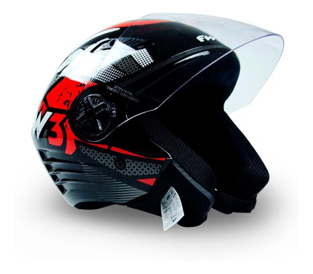Capacete Para Moto Aberto X Speed Masculino E Feminino Tamanho 60 ...
