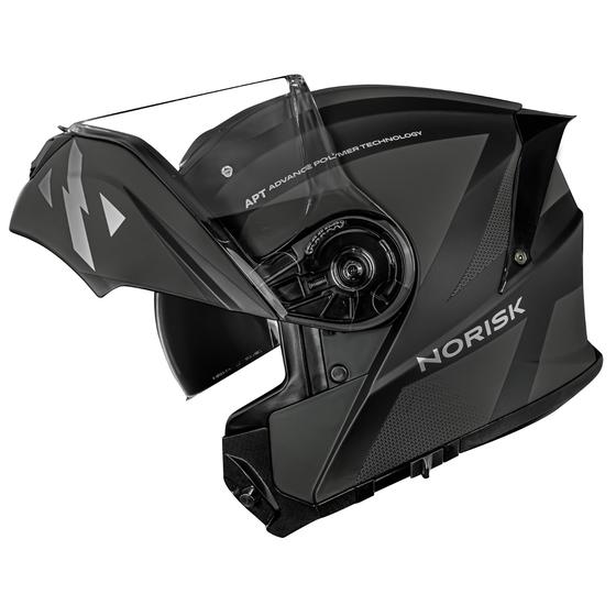 Capacete Robocop Escamoteavel Norisk Motion Defender Cinza - Capacete ...
