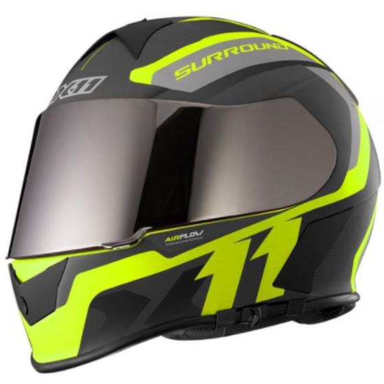 Capacete X11 Revo Pro Surround Neon - X11 EXPERT RIDERS - Capacetes de ...