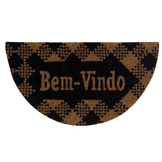 Capacho Fibra De Coco Antiderrapante 60x33cm Com Diversos Decorativo ...