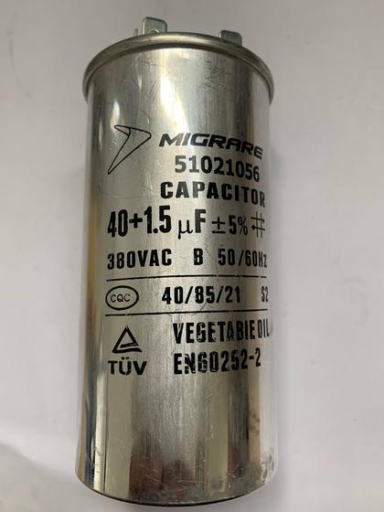 Capacitor 40+1,5uf 380vac ar condicionado split - MIGRARE/EOS ...