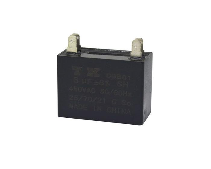 Capacitor de Partida 6uF/450Vac 50/60Hz +-5% - Multcomercial ...