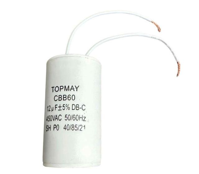 Capacitor de partida acv 12uf x 450v - 12 uf x 450 vac - TOPMAY ...
