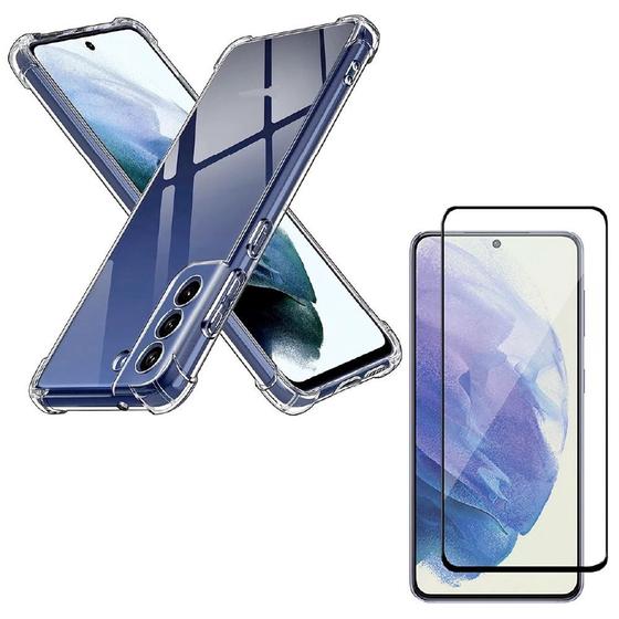 Capinha S21 FE + Película de Vidro 3D Blindada - Armyshield - Bastão de ...