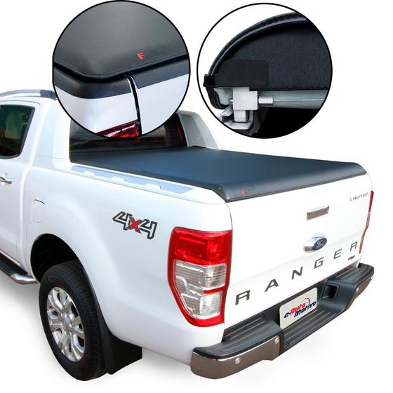 Capota Maritima Ford Ranger Limited 2012 a 2021 Cabine Dupla sem Santo ...