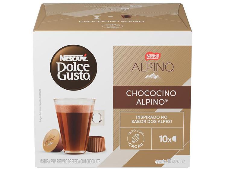 Cápsula Nescafé Dolce Gusto Alpino Tradicional 10 Unidades 178g ...