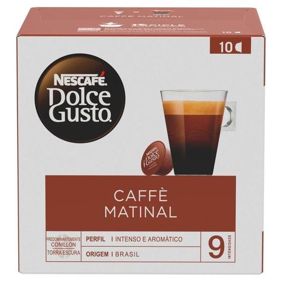 Capsula Nescafe Dolce Gusto Cafe Matinal, 10 Saches Nova Embalagem ...