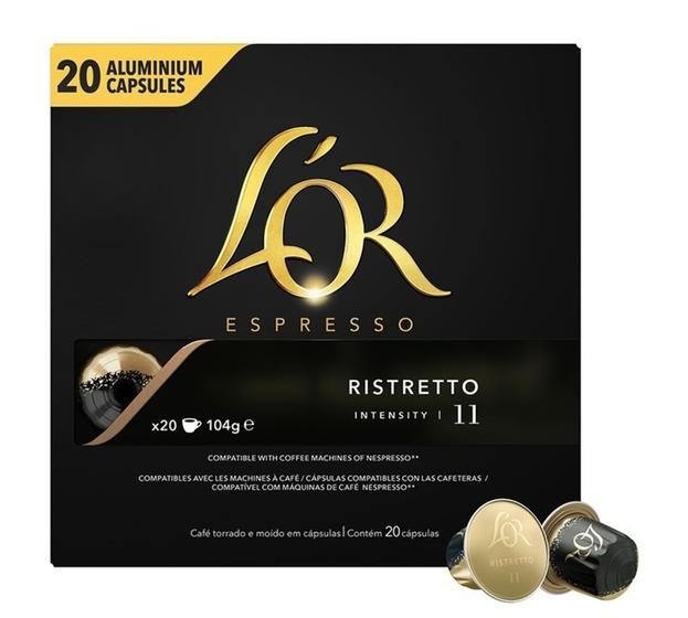 Capsulas Café Lor Ristreto compativel nespresso c/20un - Cápsula de ...