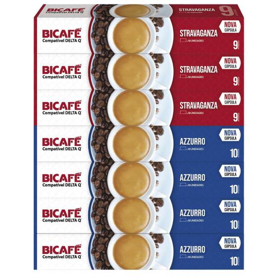 Cápsulas Compatíveis Delta Q Kit Café Bicafé - 70 Cápsulas - Cápsula de ...
