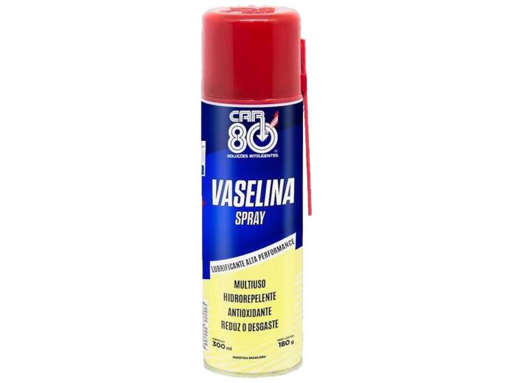 Car 80 Vaselina Spray Lubrificante Alta Performance 300ml - CAR80 ...