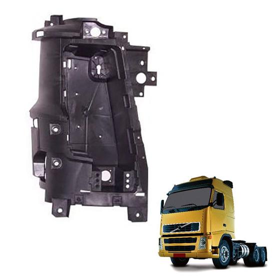 Carcaça Farol Caminhão Volvo FH 2005 a 2009 Chinês Direito - TRUCK ...