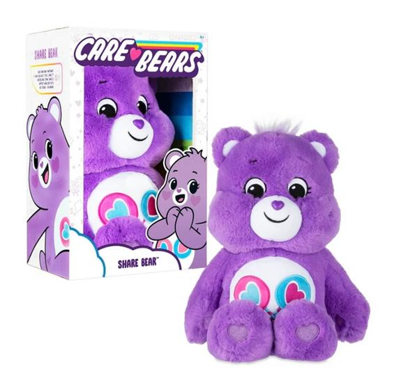 Care Bears (Ursinhos carinhosos) Roxo - Pelúcia - Magazine Luiza