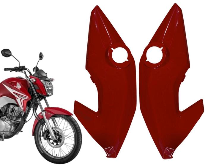 Carenagem Lateral CG 150 Titan Fan 2014 e 2015 Bananinha Farol - Melc ...