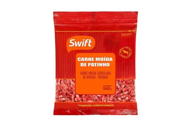 Carne Moída de Patinho Congelado SWIFT 500G - Carnes, Aves e Peixes ...