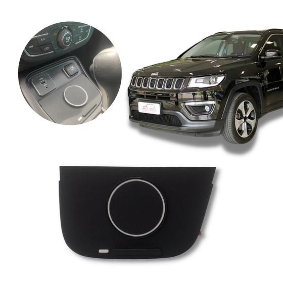 Carregador Celular S Fio Veicular P/ Jeep Compass 17/21 - Naf Tech ...