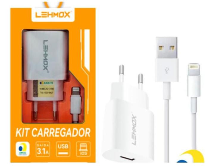 Carregador de Celular Turbo Power com Cabo Type-C LEHMOX - Online ...