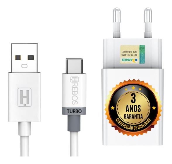 Carregador Para Samsung Turbo Tipo C A12 A22 A32 S10 M12 M62 - HREBOS ...