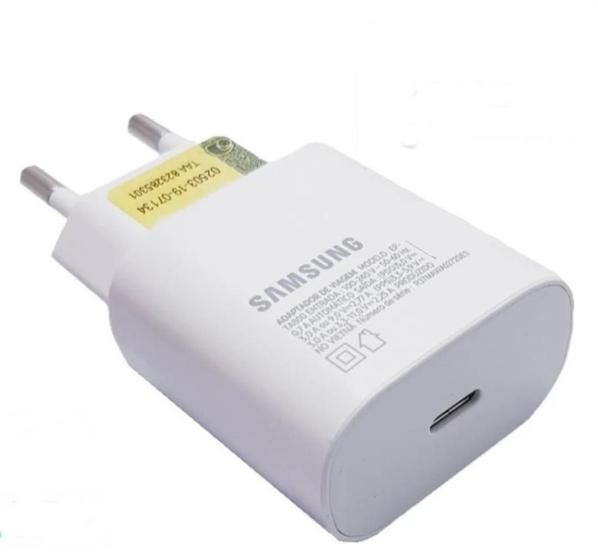 Carregador Samsung 25W Turbo S20 S10 S21 S22 M62 Plus Ultra COD.GH44-03134A - Carregador de ...