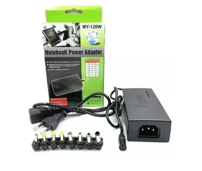 Carregador Universal para Notebooke MY-120W 10 Pinos - PowerPC ...