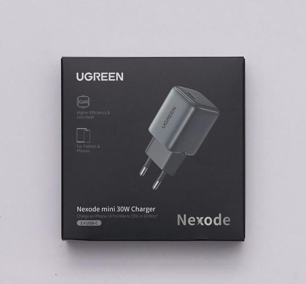 Carregador USB C rápido UGREEN Nexode 30W GaN PD3.0 PPS QC4+ SCP FCP ...