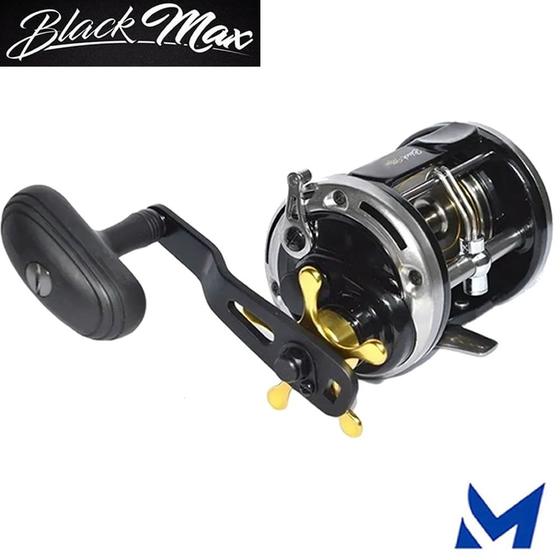 Carretilha Marine Perfil Alto Black Max 50 Direita - Marine Sports ...