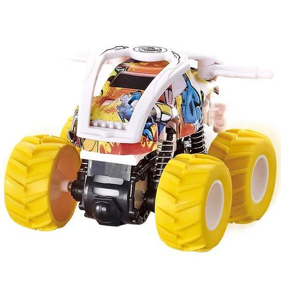 Carrinho ANGRY CARS Steet Bigfoot Amarelo AGC004 - Sapico - Carrinho de Brinquedo - Magazine Luiza