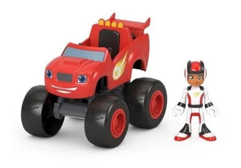 Carrinho Blaze Monster Machines Aj E Blaze - Mattel Gyd20 - Carrinho de ...